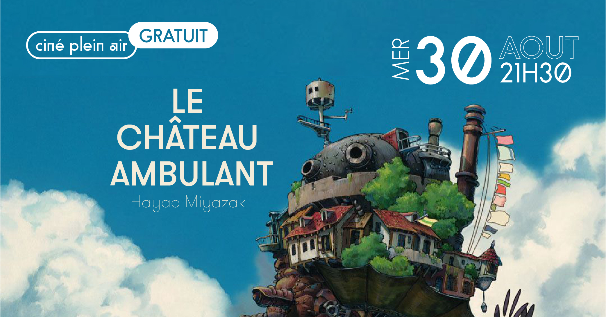 Ciné Plein Air : Le Château Ambulant • Bliiida - Metz